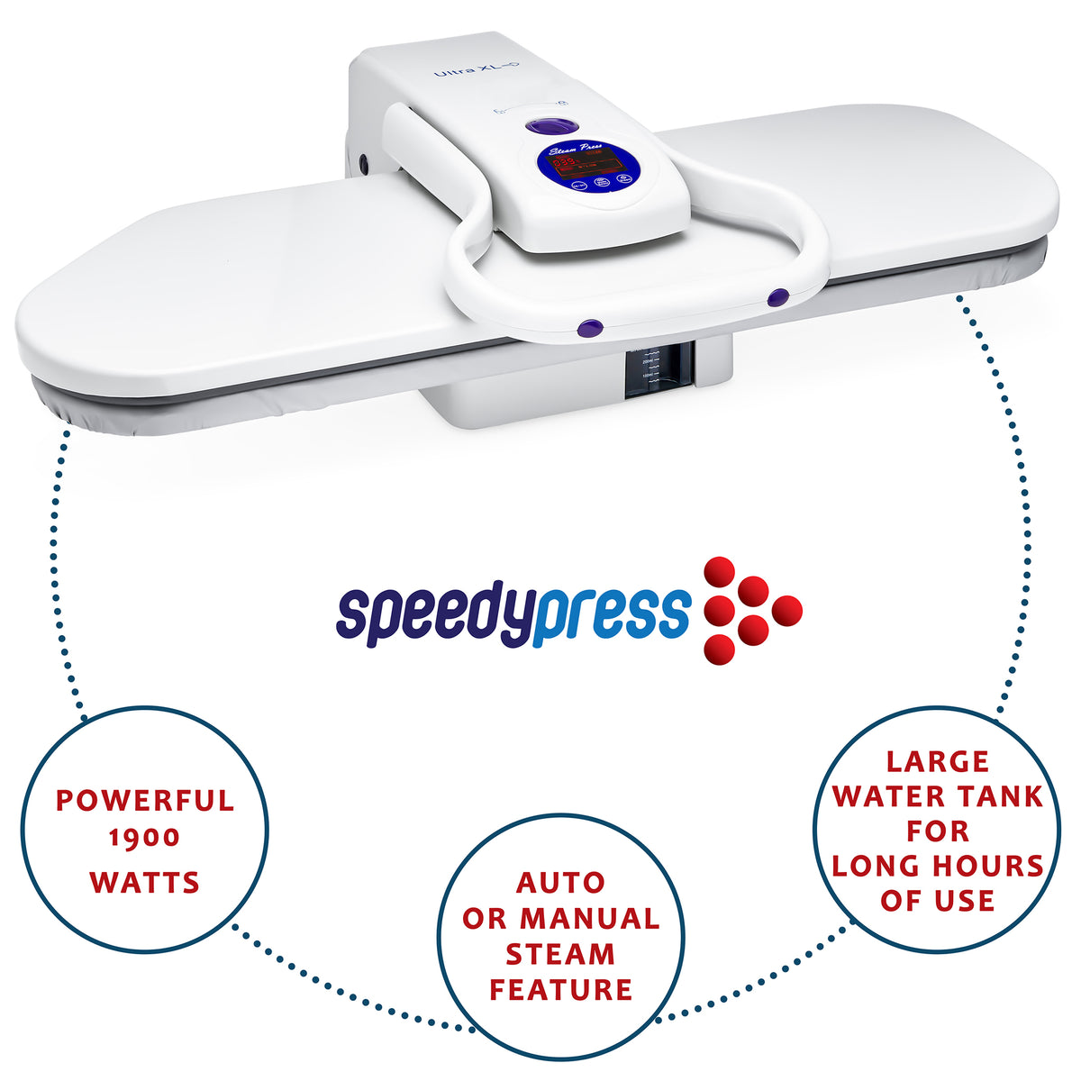 Steam Press Largest And Most Powerful Iron Clothing Press 35 Inches ...